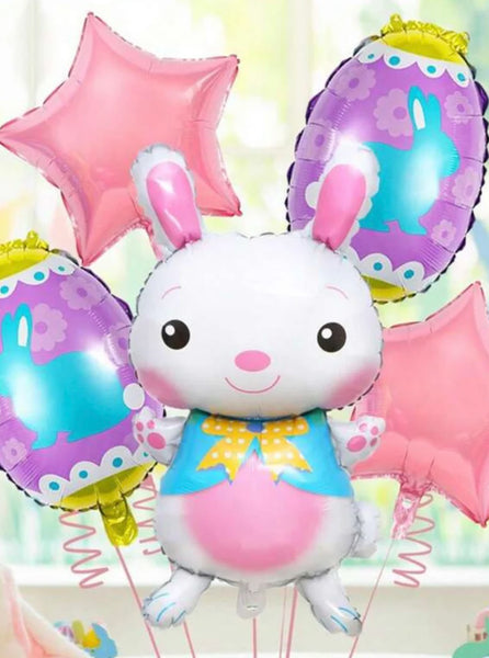 Easter Bunny Egg Balloons Set – Flowers Station